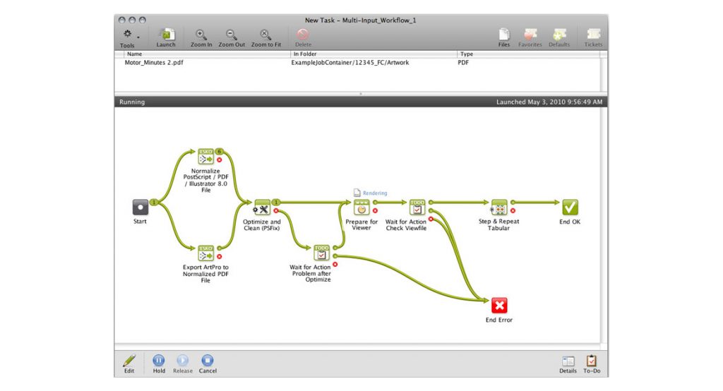 Esko - Automation Engine Workflow - GPMI